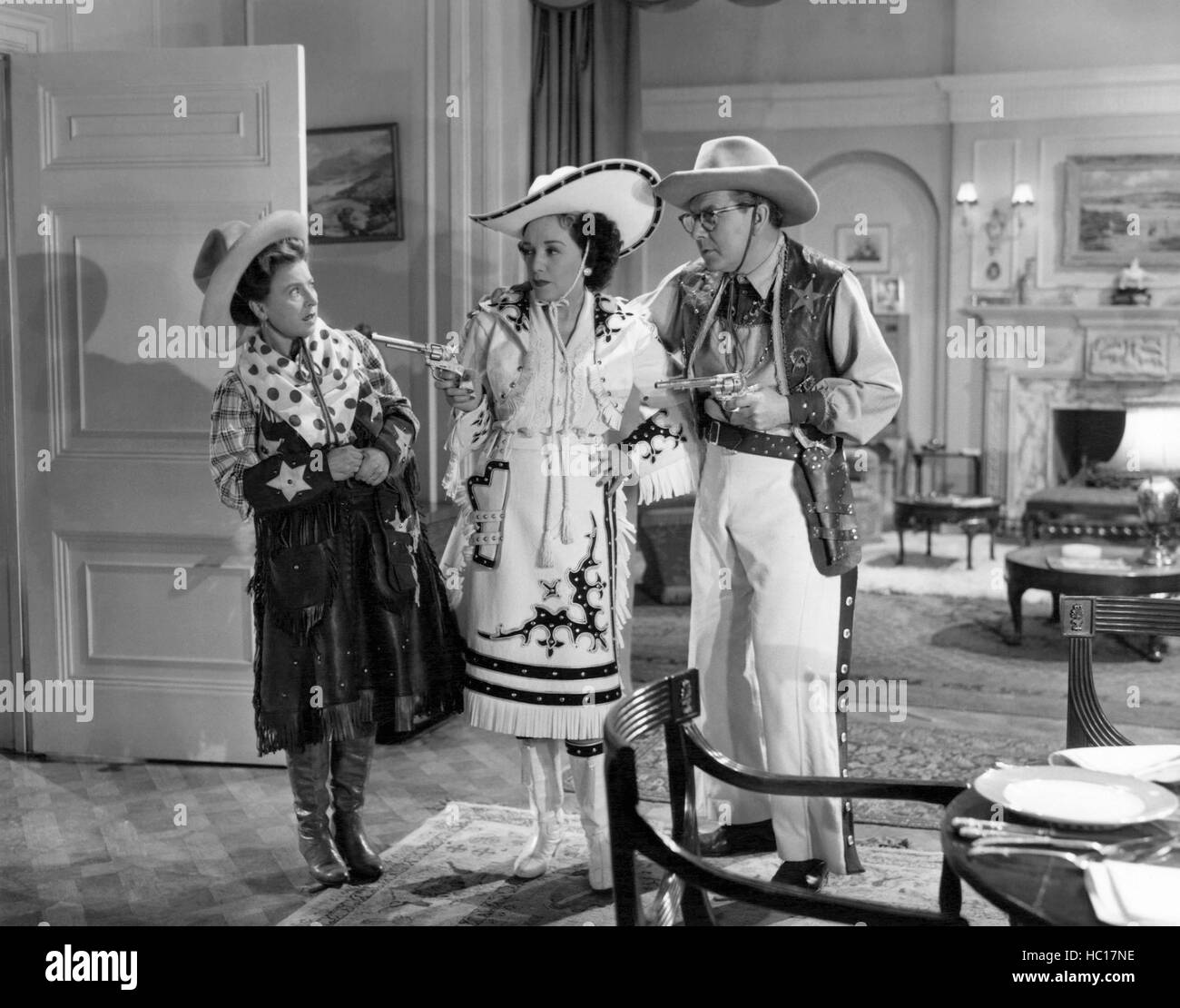 LIFE WITH THE LYONS, Bebe Daniels, (center), Ben Lyon, 1954 Stock Photo ...