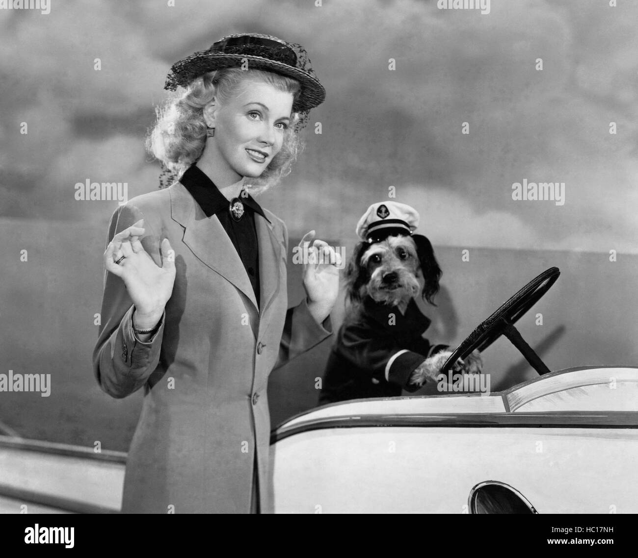 LIFE WITH BLONDIE, Penny Singleton, Daisy, 1945 Stock Photo - Alamy