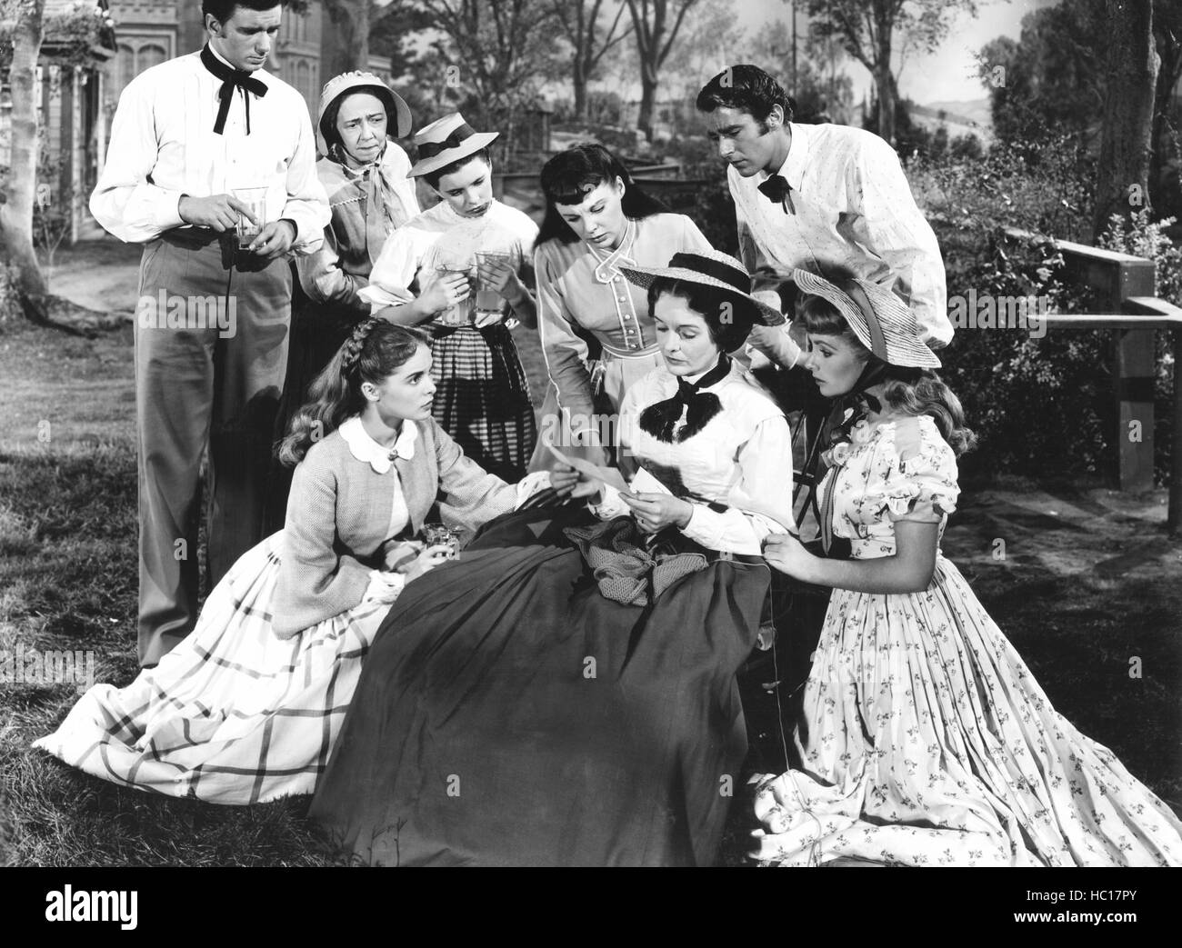 LITTLE WOMEN, front from left: Janet Leigh, Mary Astor, Elizabeth ...