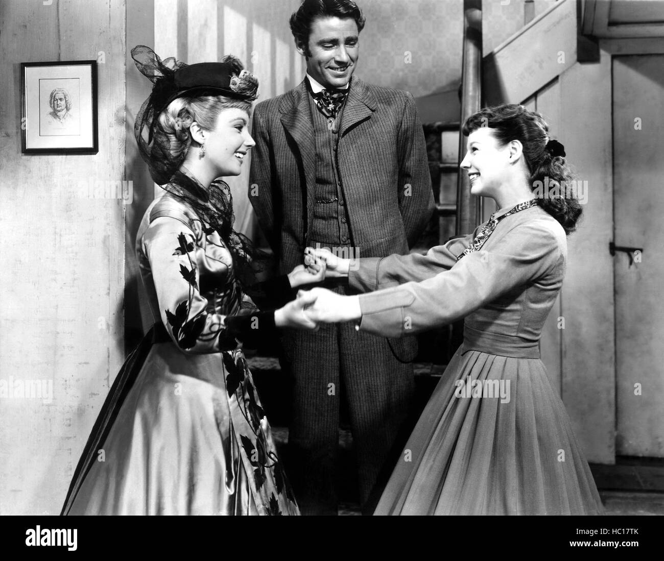 LITTLE WOMEN, Elizabeth Taylor, Peter Lawford, June Allyson, 1949 Stock ...