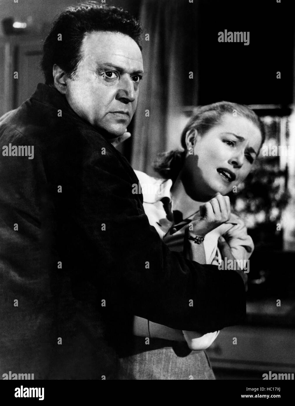 LIZZIE, Hugo Haas, Eleanor Parker, 1957 Stock Photo - Alamy