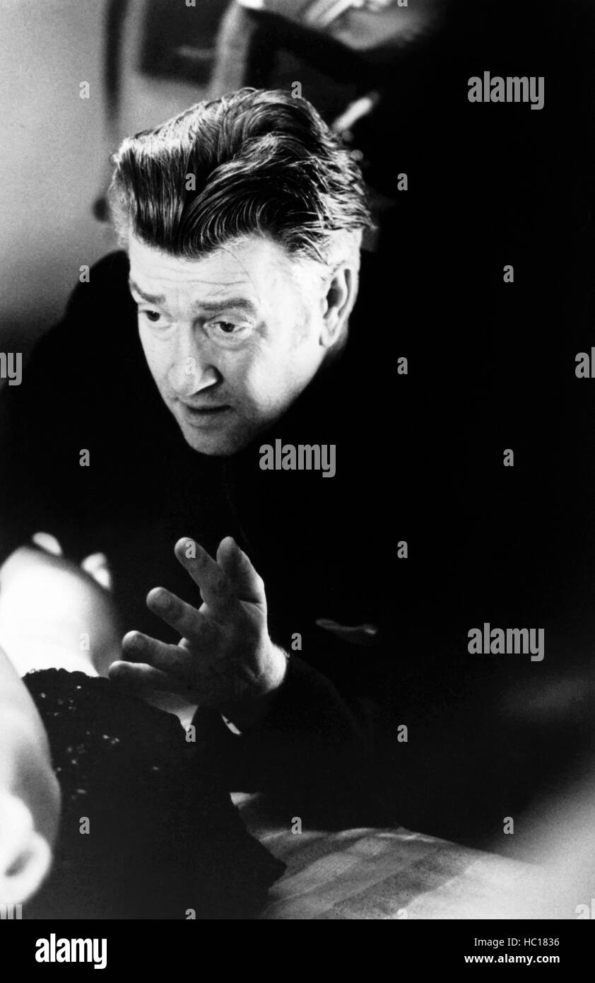 LOST HIGHWAY, director David Lynch, on-set, 1997, ©October Films ...