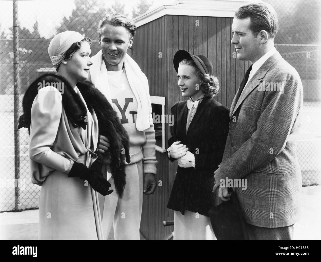 LOVE, HONOR AND BEHAVE, from left: Barbara O'Neil, Wayne Morris ...
