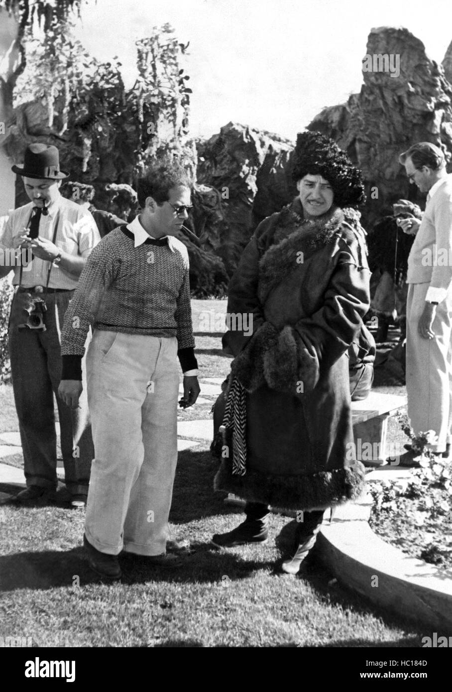 LOST HORIZON, Frank Capra, Ronald Colman on-set, 1937 Stock Photo - Alamy