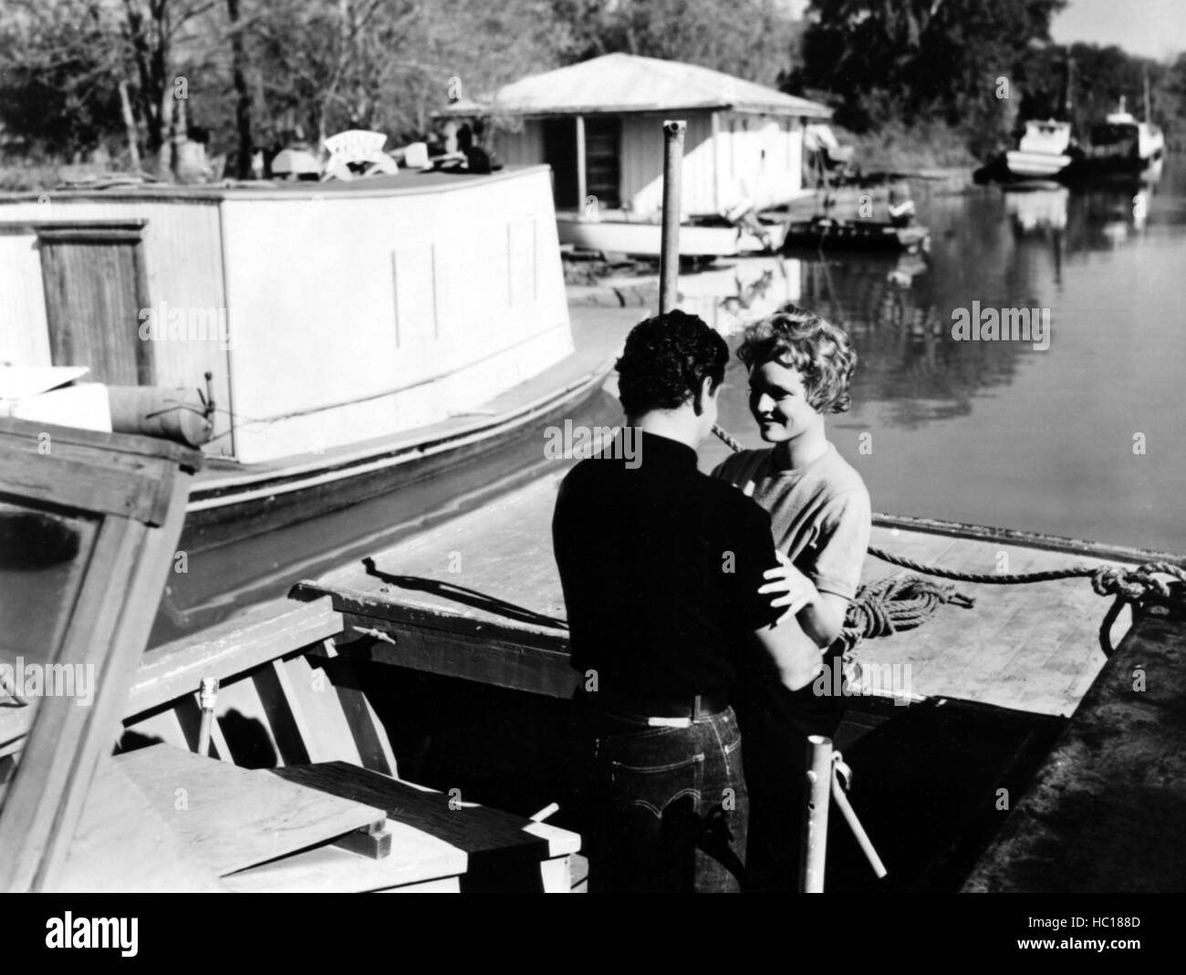 LOUISIANA HUSSY, from left: Peter Coe, Nan Peterson, 1959 Stock Photo ...