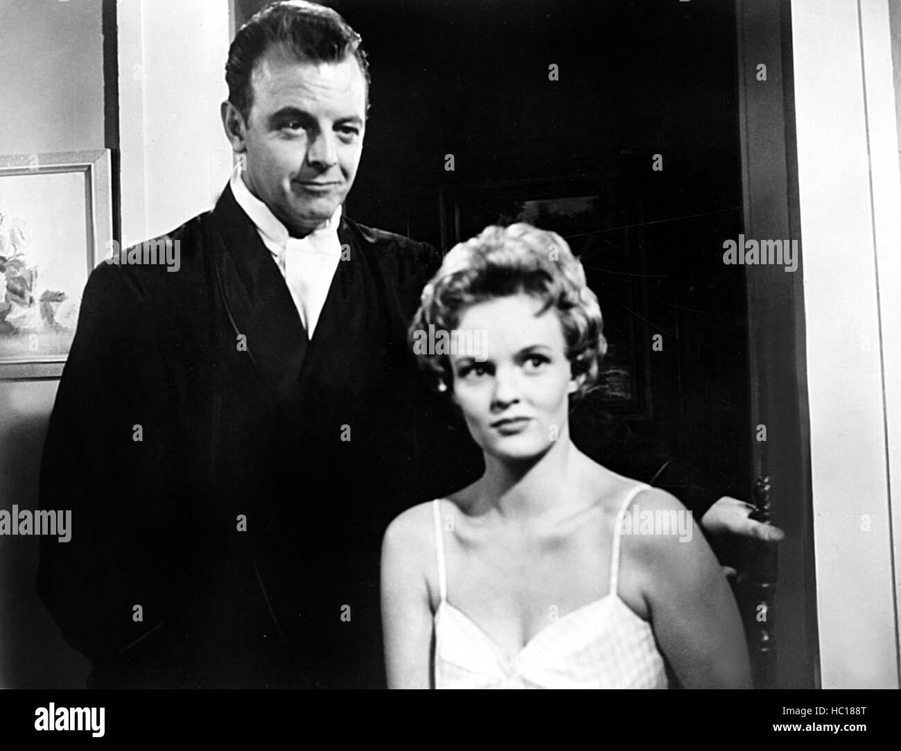 LOUISIANA HUSSY, from left: Harry Lauter, Nan Peterson, 1959 Stock ...