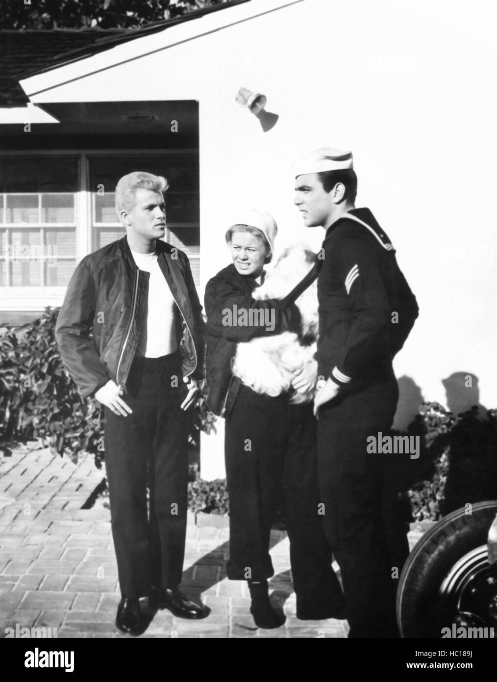 LOVE IN A GOLDFISH BOWL, from left: Tommy Sands, Toby Michaels, Fabian ...