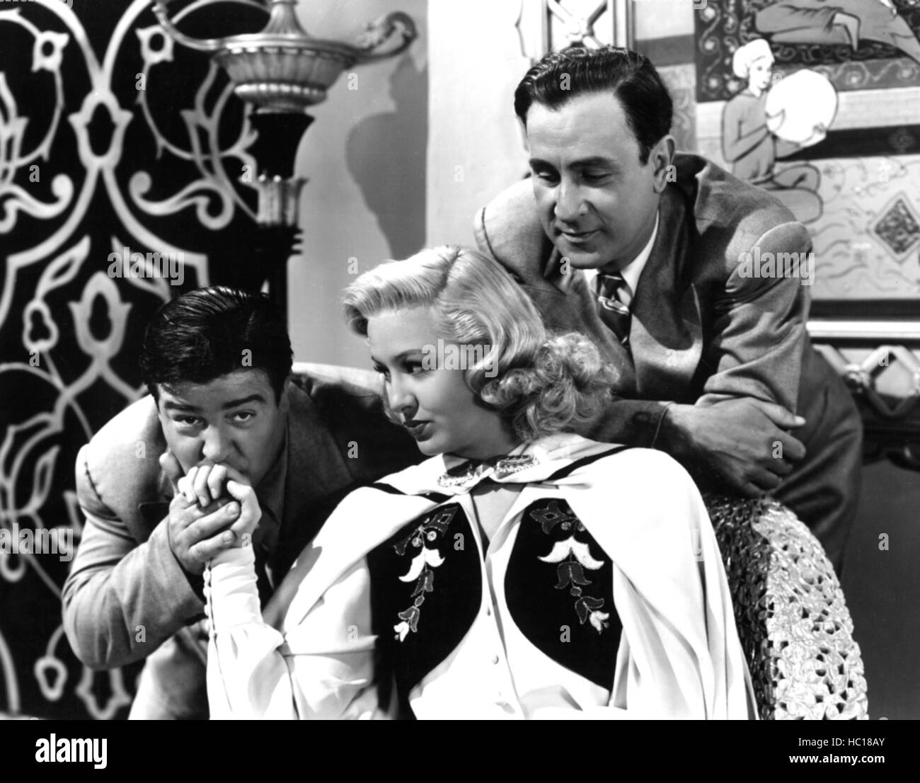 LOST IN A HAREM, Lou Costello, Marilyn Maxwell, Bud Abbott, 1944 Stock ...