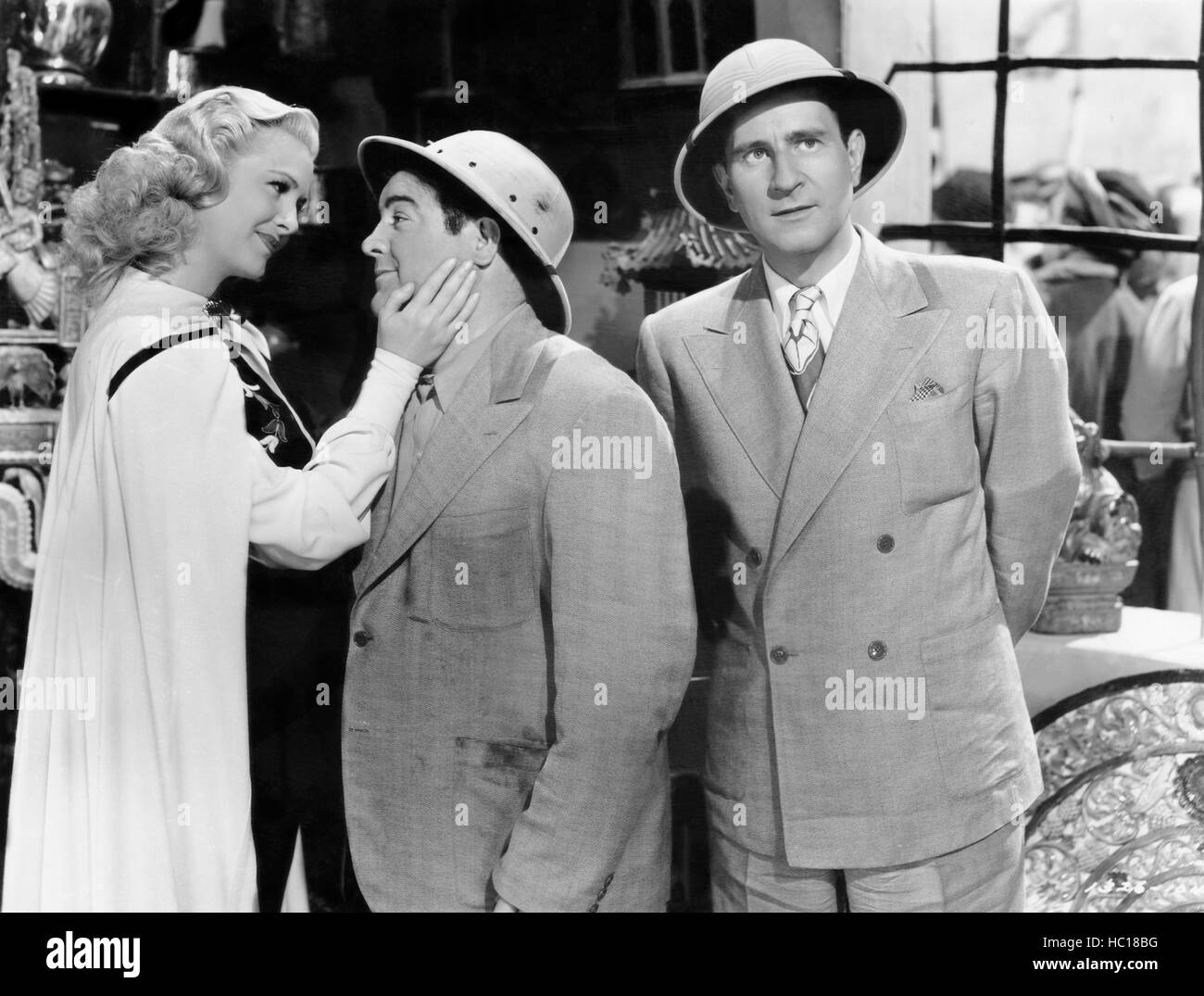 LOST IN A HAREM, Marilyn Maxwell, Lou Costello, Bud Abbott, 1944 Stock ...