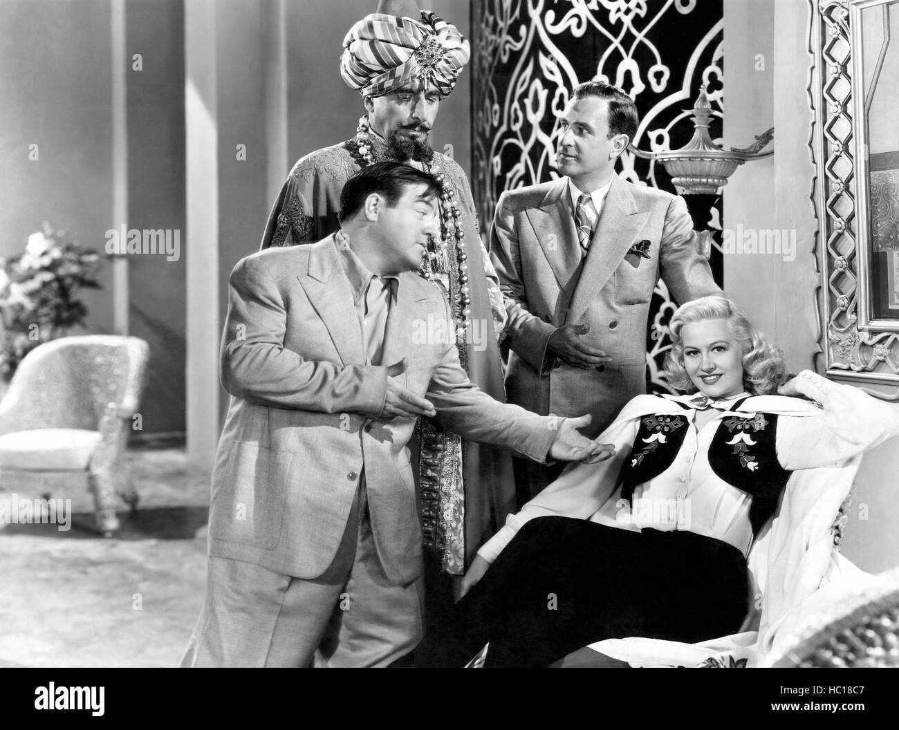 LOST IN A HAREM, from left: Lou Costello, Douglass Dumbrille, Bud ...