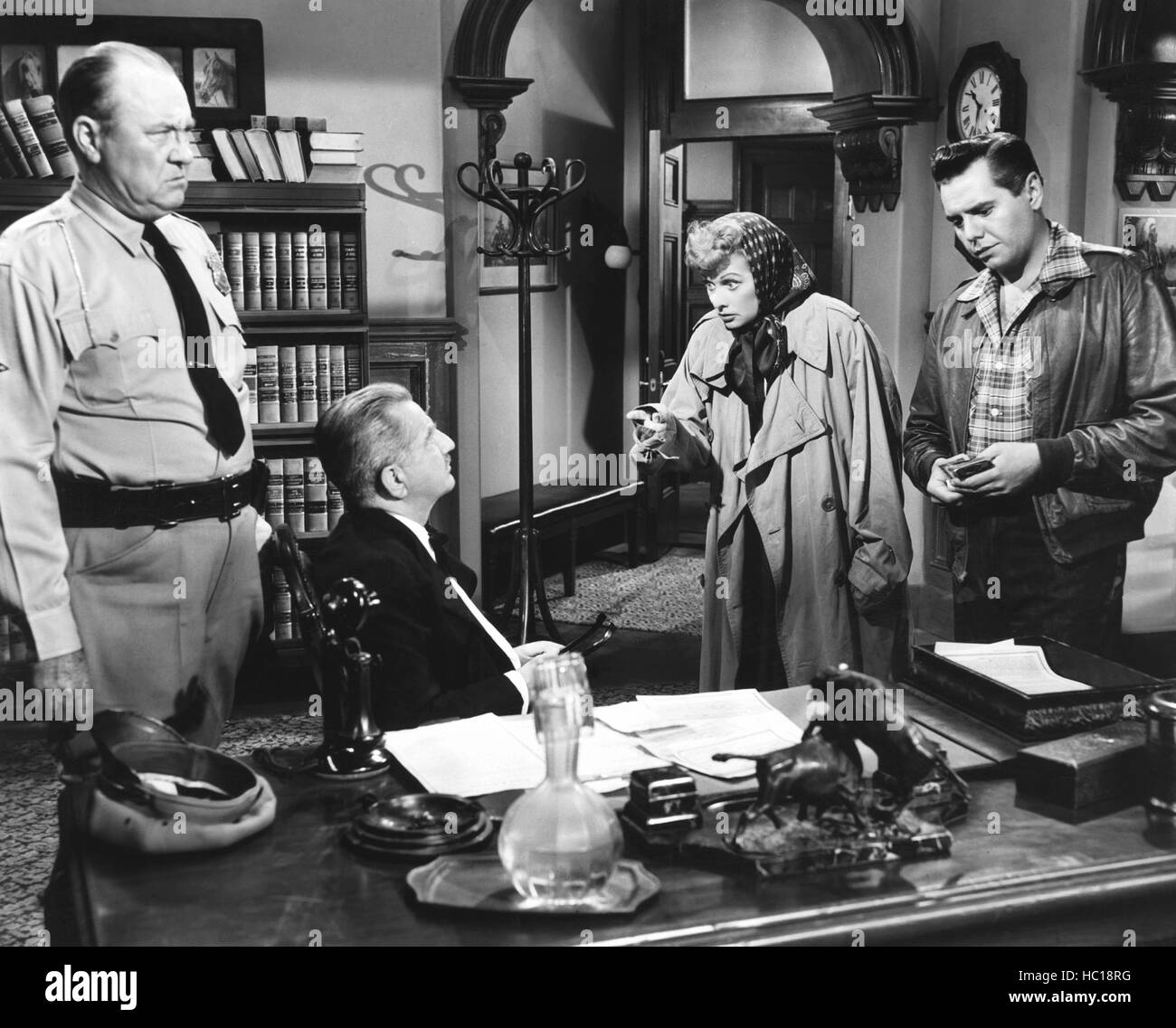 THE LONG, LONG TRAILER, from left, Emory Parnell, Fay Roope, Lucille ...