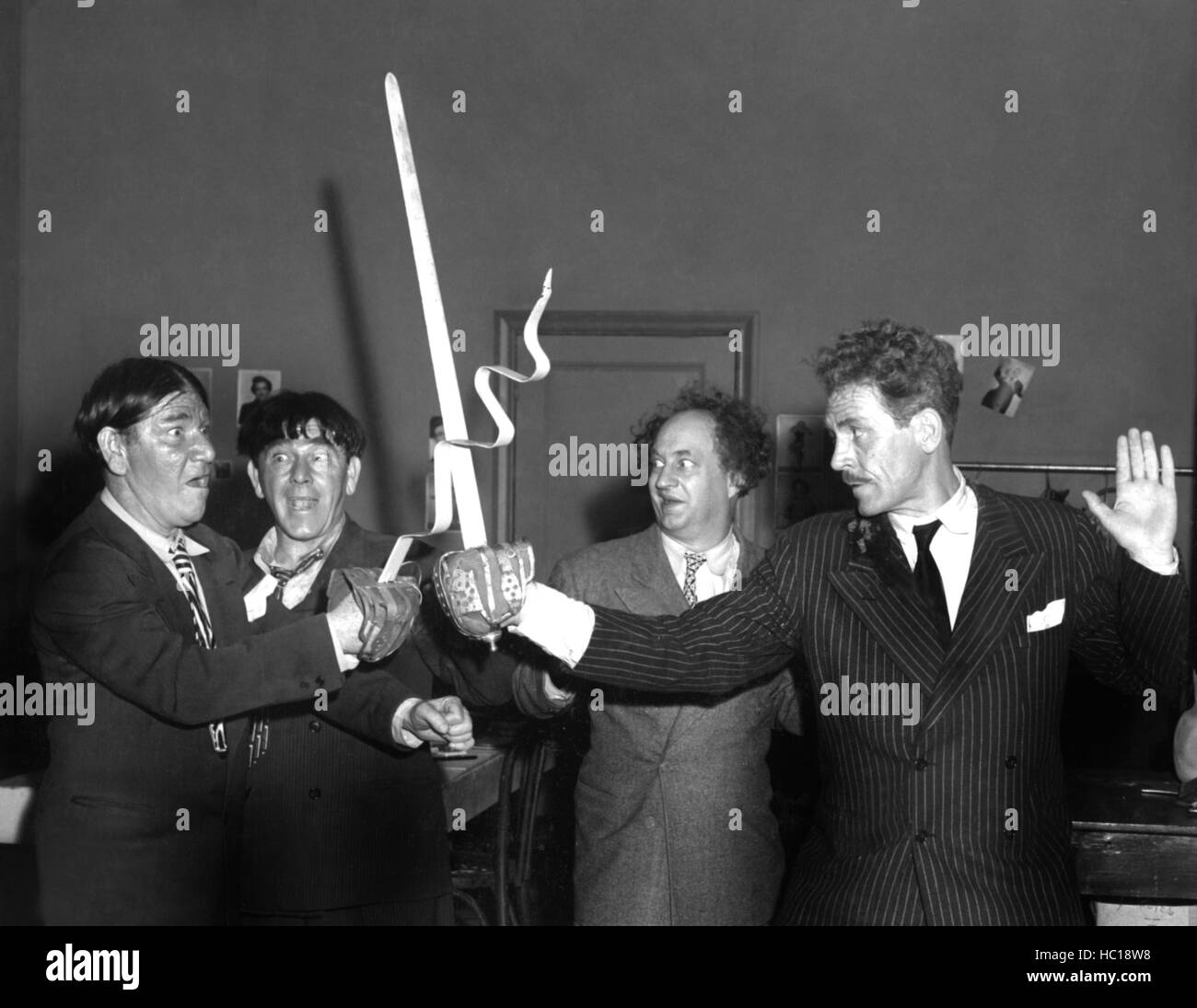 LOOSE LOOT, from left: Shemp Howard, Moe Howard, Larry Fine, Kenneth ...