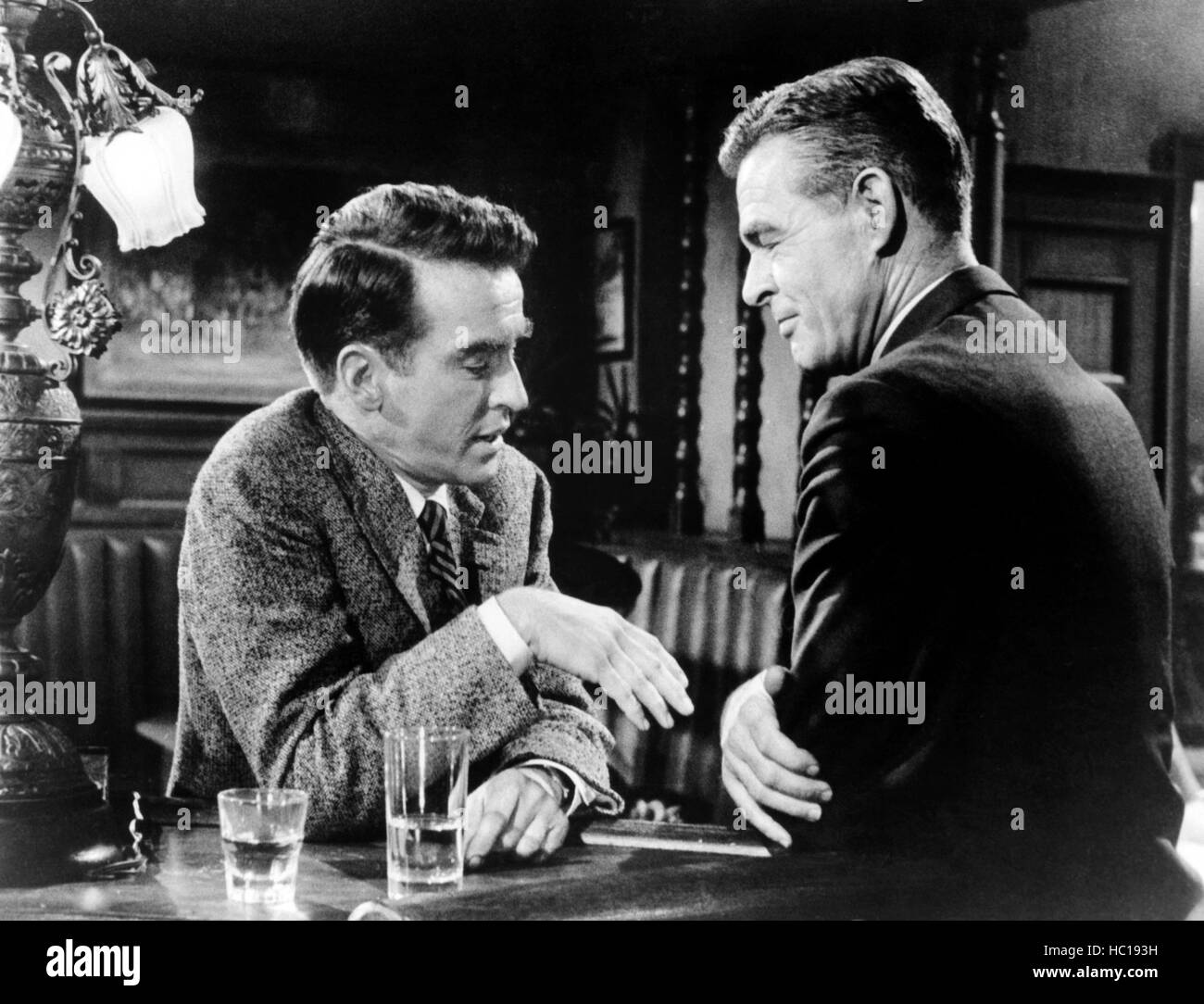 LONELYHEARTS, from left, Montgomery Clift, Robert Ryan, 1958 Stock ...