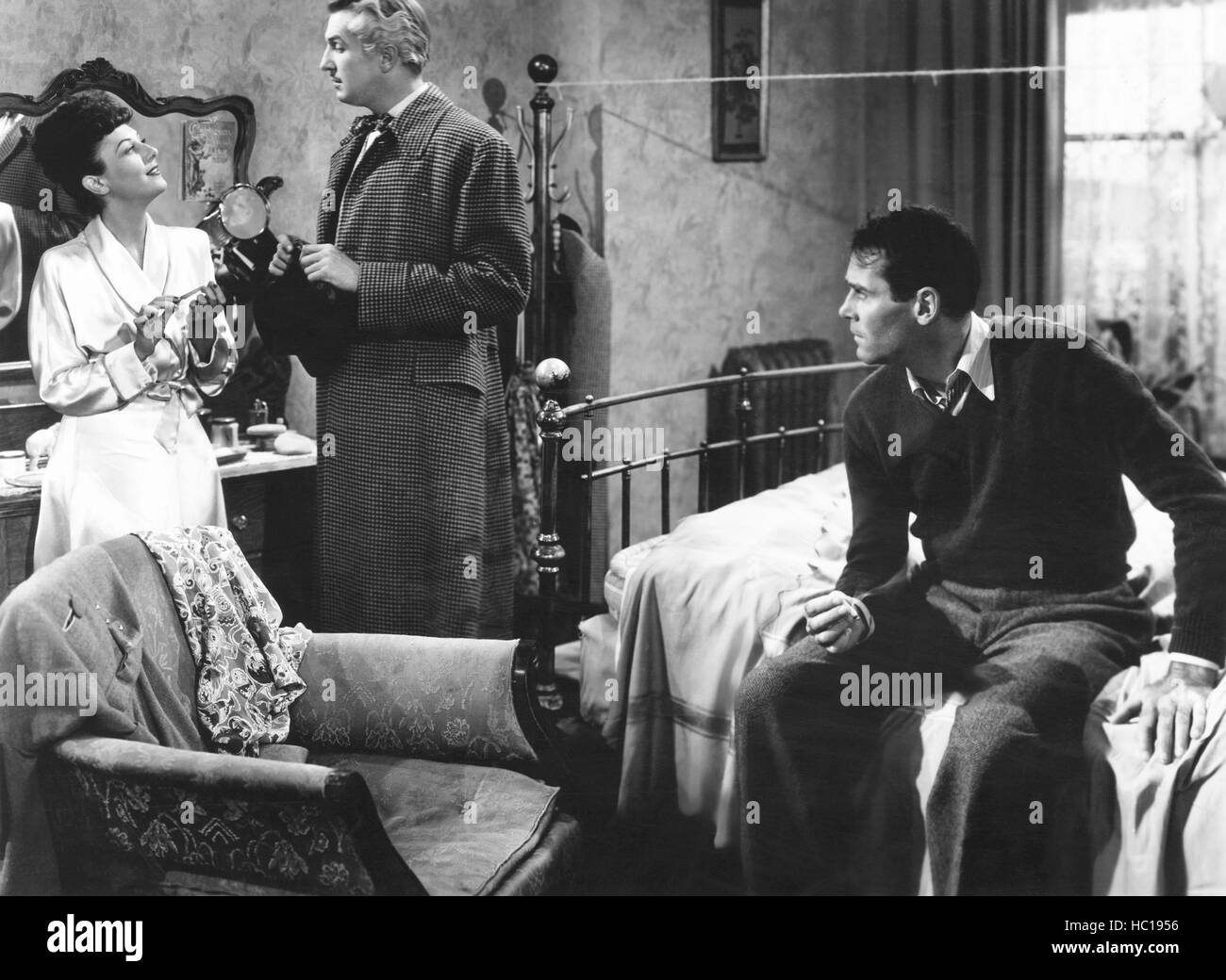 THE LONG NIGHT, from left: Ann Dvorak, Vincent Price, Henry Fonda, 1947 Stock Photo - Alamy