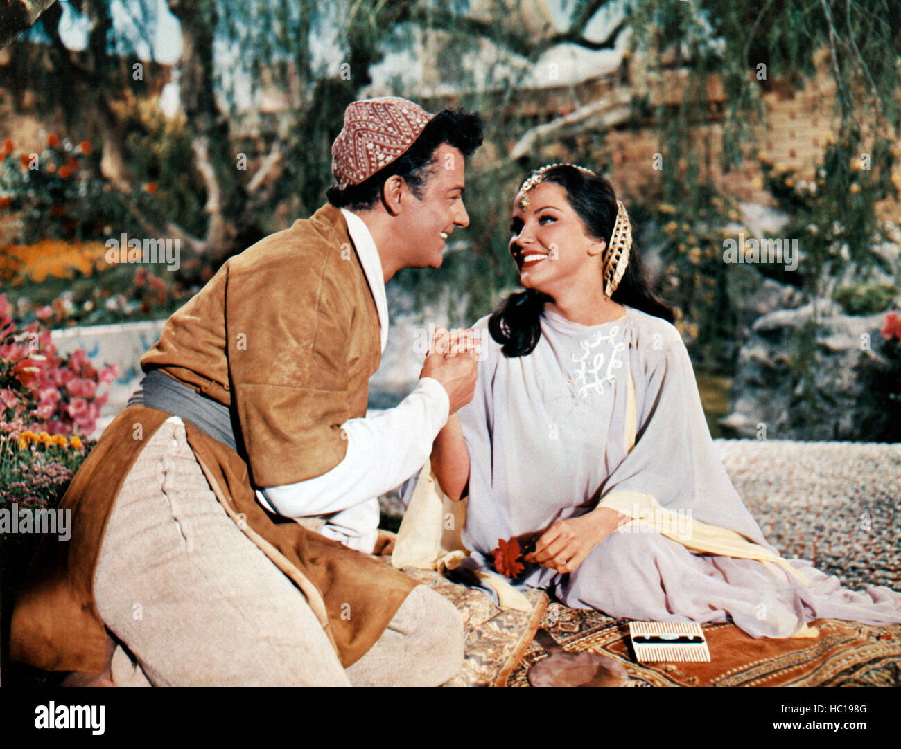 THE LOVES OF OMAR KHAYYAM, (aka OMAR KHAYYAM), Cornel Wilde, Debra ...