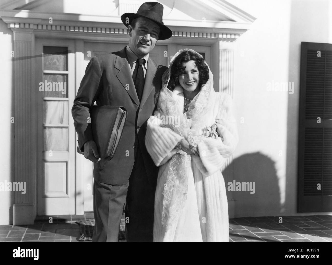 A MAN BETRAYED, (aka WHEEL OF FORTUNE), John Wayne, Frances Dee, 1941 ...