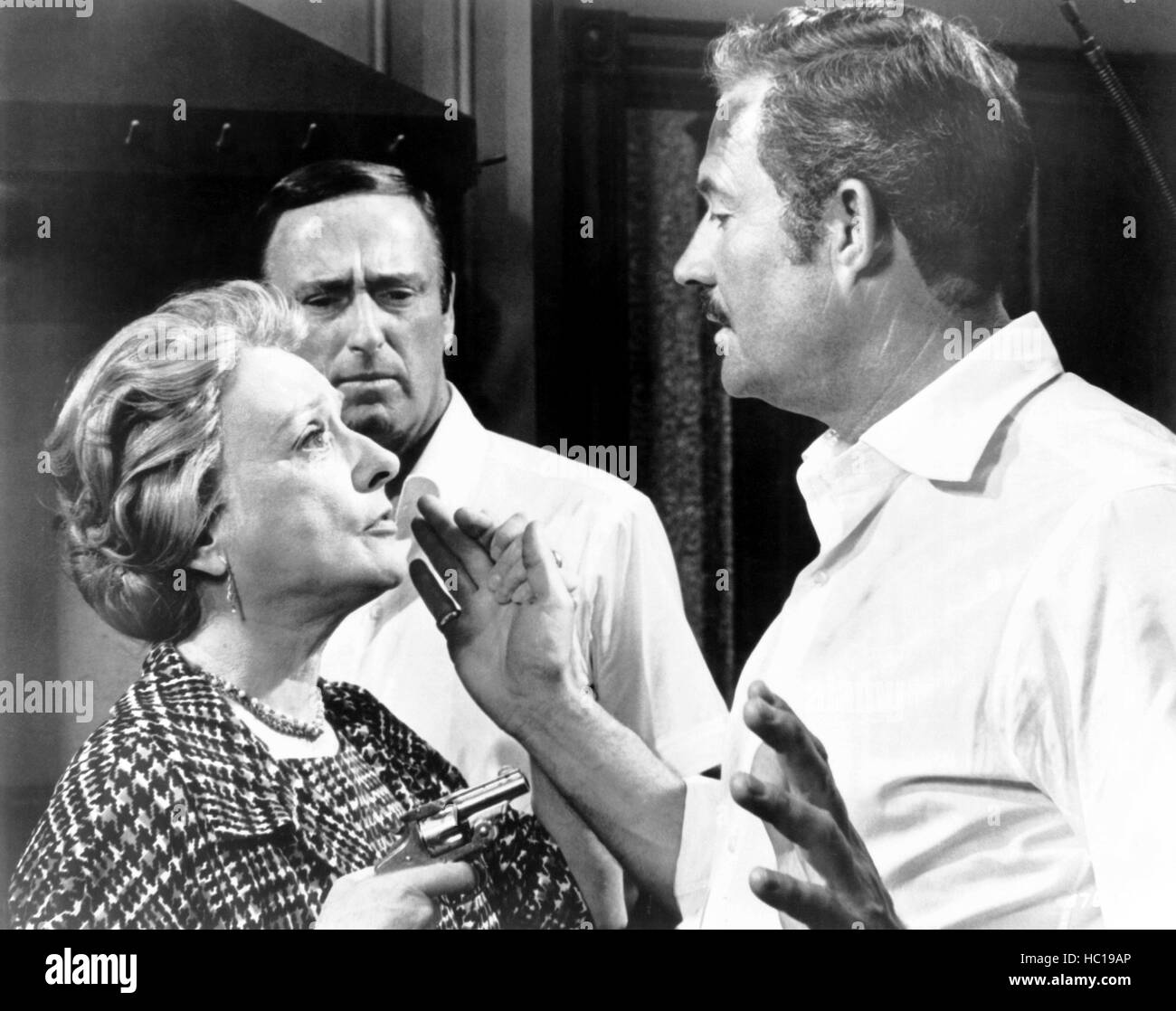 THE MALTESE BIPPY, from left, Mildred Natwick, Dick Martin, Dan Rowan ...