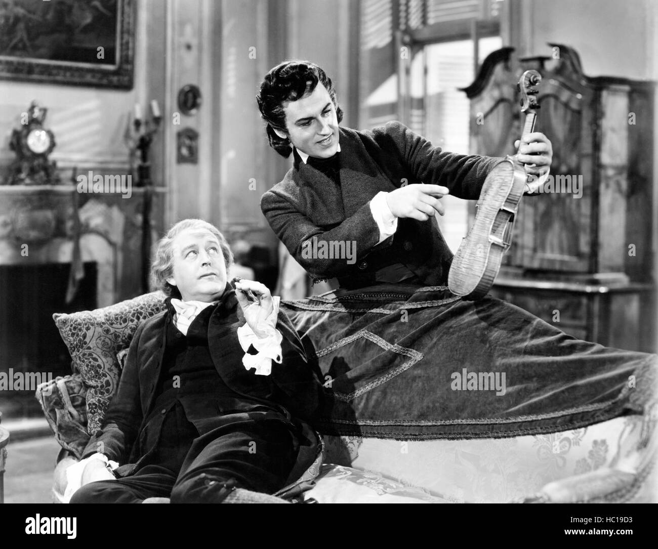 THE MAGIC BOW, from left, Cecil Parker, Stewart Granger, 1946 Stock ...