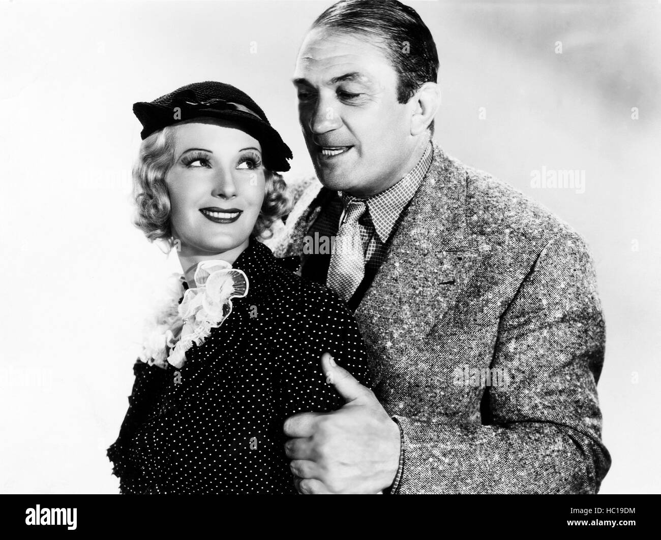 THE MAGNIFICENT BRUTE, from left, Binnie Barnes, Victor McLaglen, 1936 ...