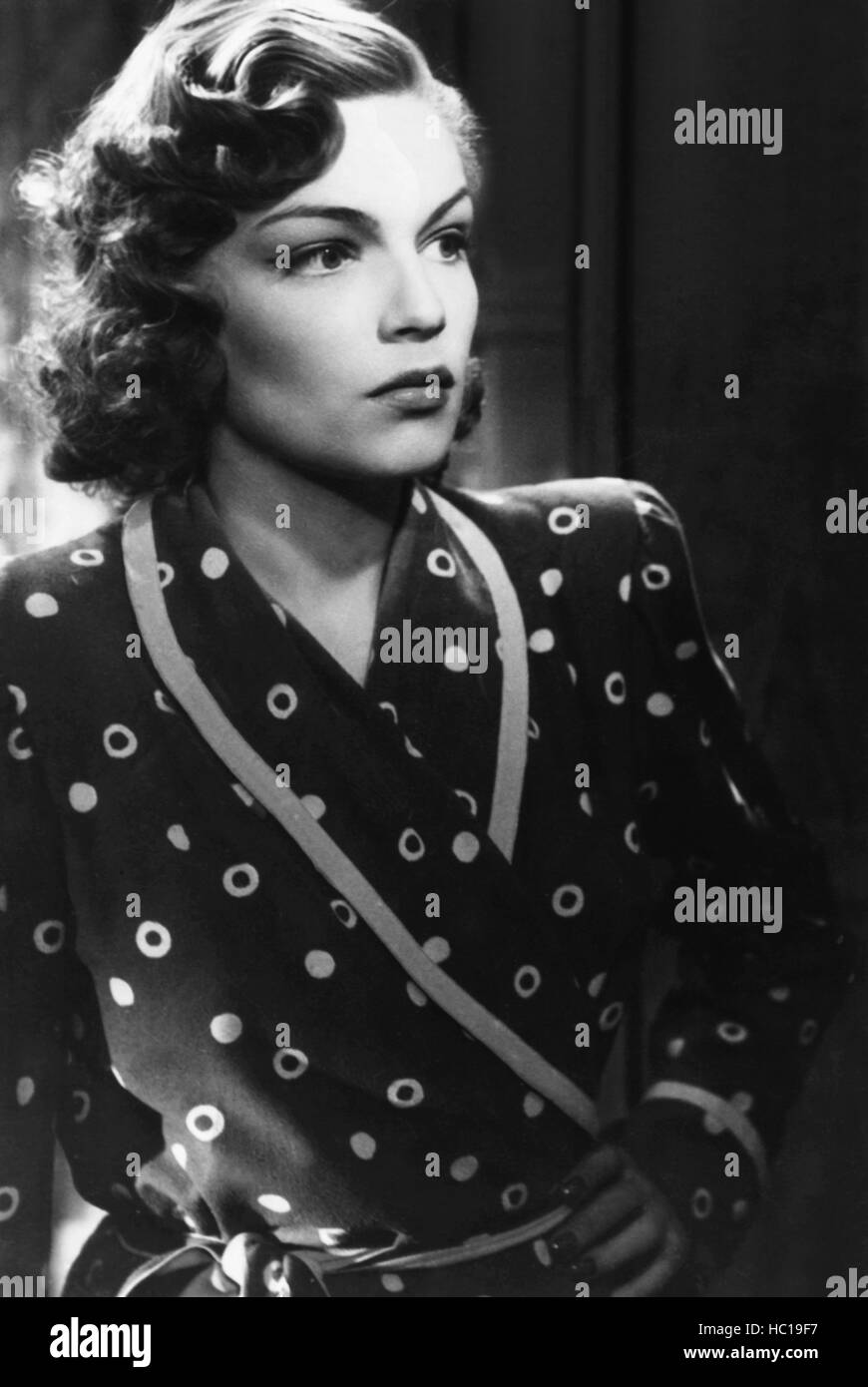 MACADAM, (aka BACK STREETS OF PARIS), Simone Signoret, 1946 Stock Photo ...