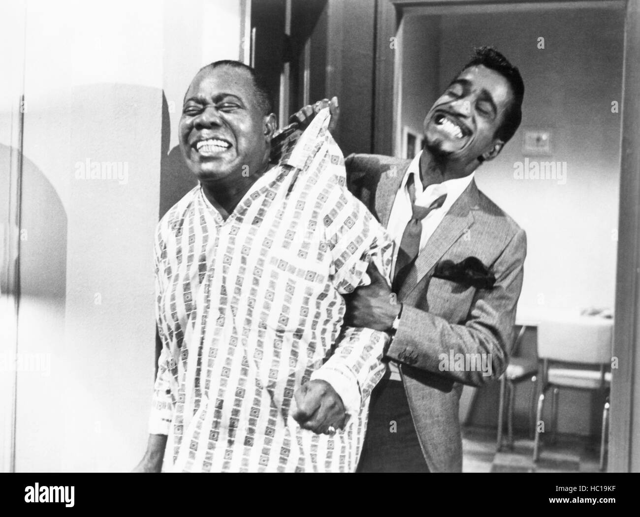 A MAN CALLED ADAM, Louis Armstrong, Sammy Davis Jr., 1966 Stock Photo ...