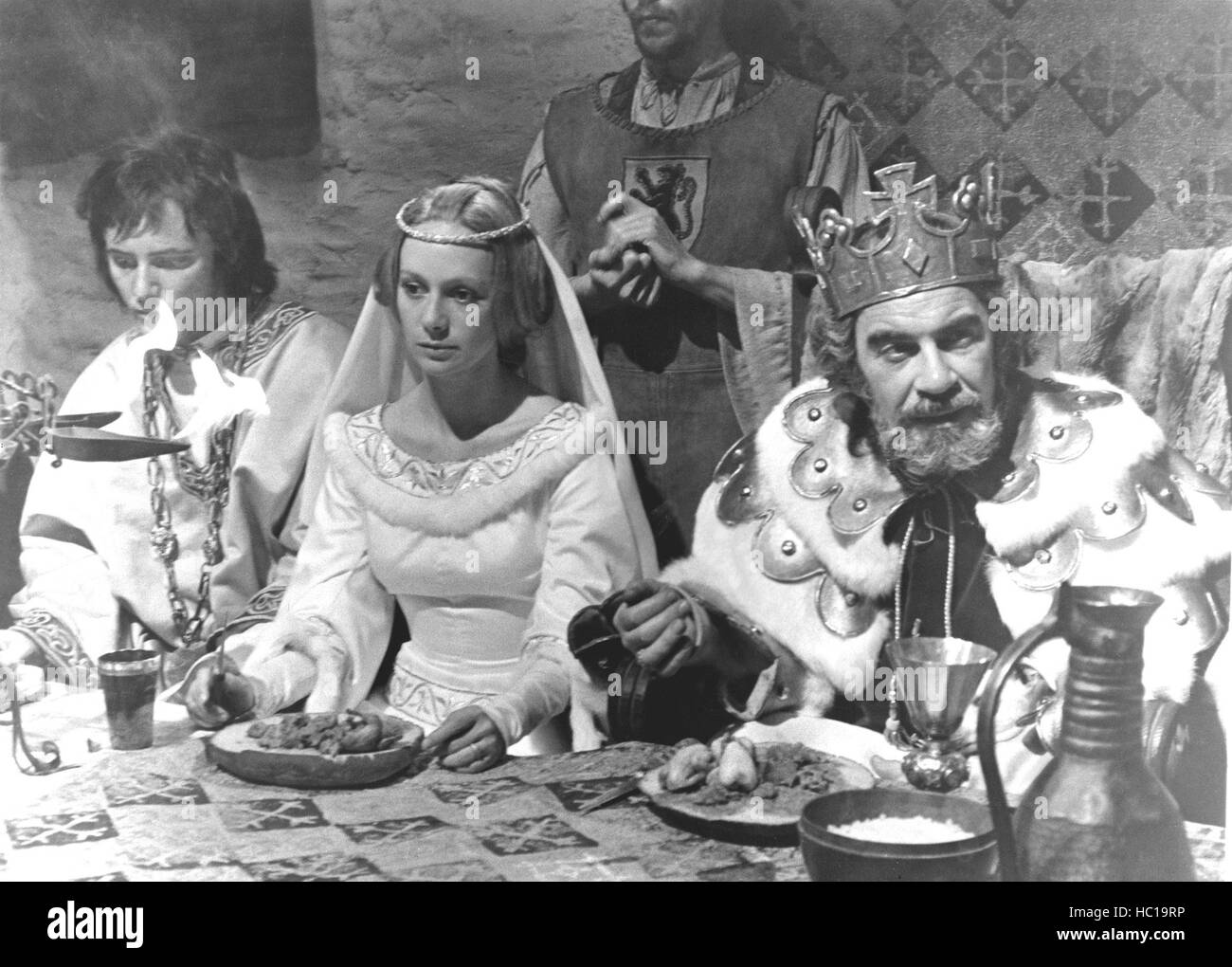 MACBETH, (center)Francesca Annis, Nicholas Selby, 1971 Stock Photo - Alamy