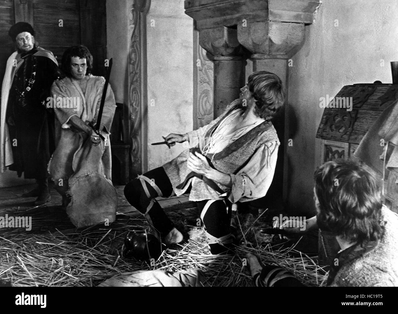 MACBETH, Watched by Lennox (Andrew Laurence), Macbeth, (Jon Finch ...