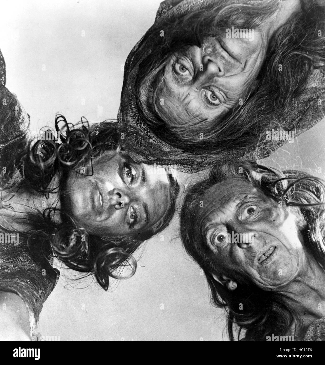 MACBETH, The Three Witches, 1954 TV production released theatrically Stock Photo - Alamy