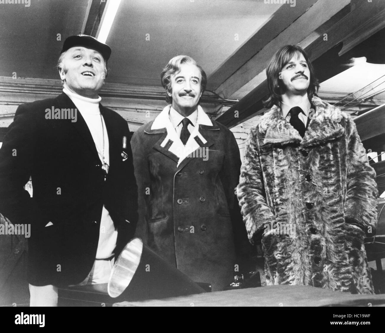 THE MAGIC CHRISTIAN, from left: Richard Attenborough, Peter Sellers ...
