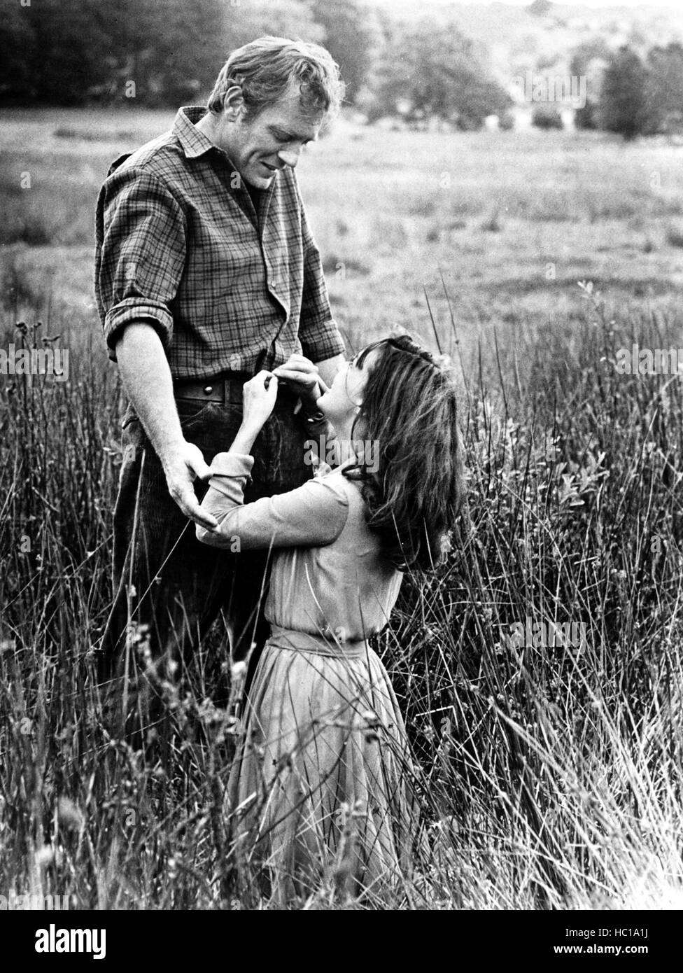 MADEMOISELLE, from left: Ettore Manni, Jeanne Moreau, 1966 Stock Photo ...