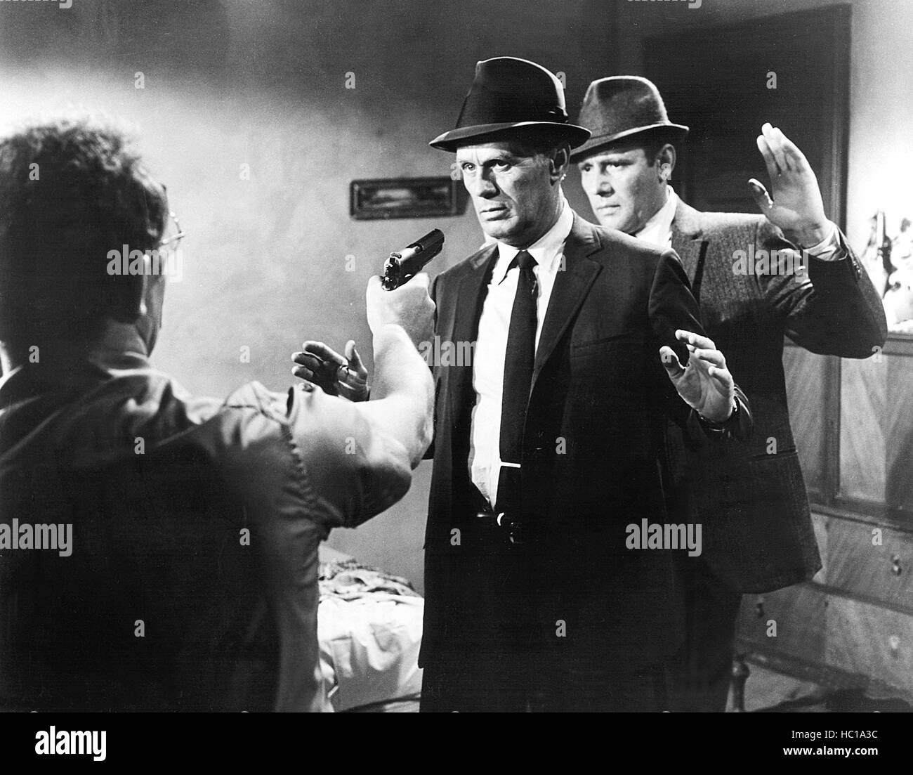 MADIGAN, Steve Ihnat, Richard Widmark, Harry Guardino, 1968 Stock Photo ...