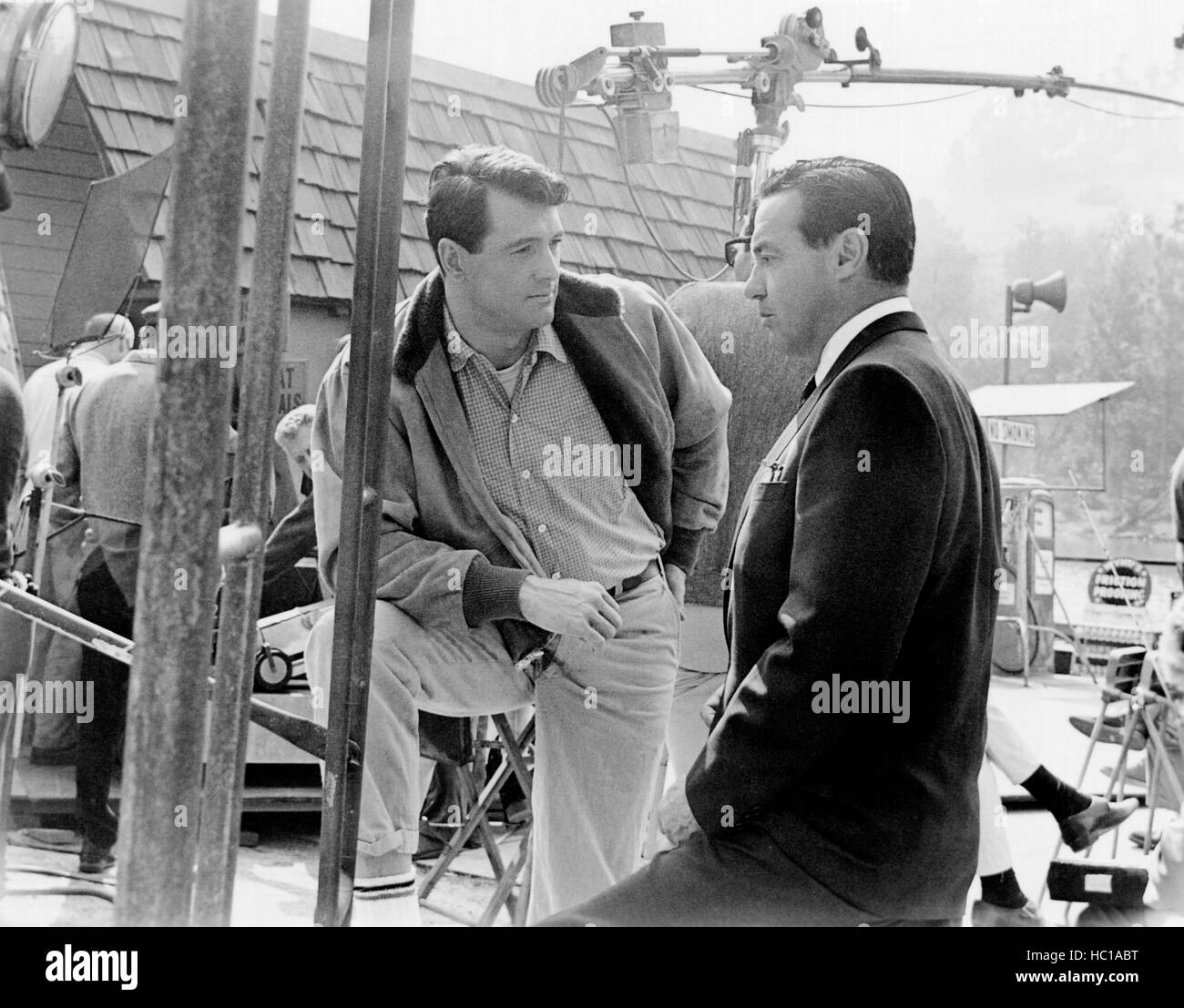 MAN'S FAVORITE SPORT?, from left: Rock Hudson, Universal Pictures vice ...