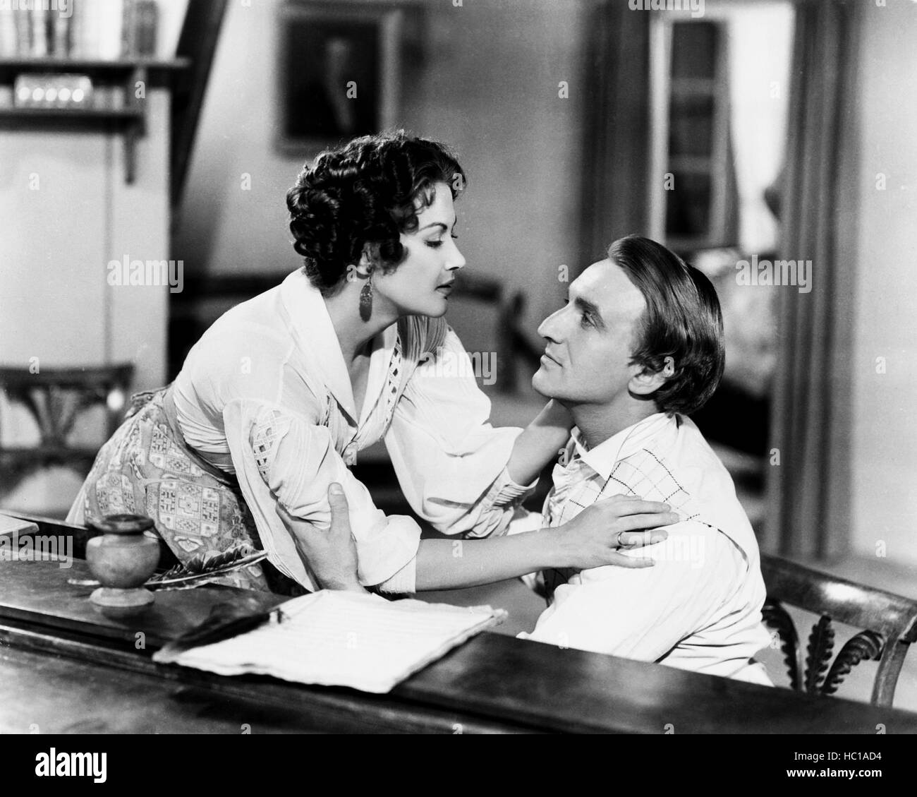 MAGIC FIRE, from left, Yvonne De Carlo, Alan Badel, 1955 Stock Photo ...