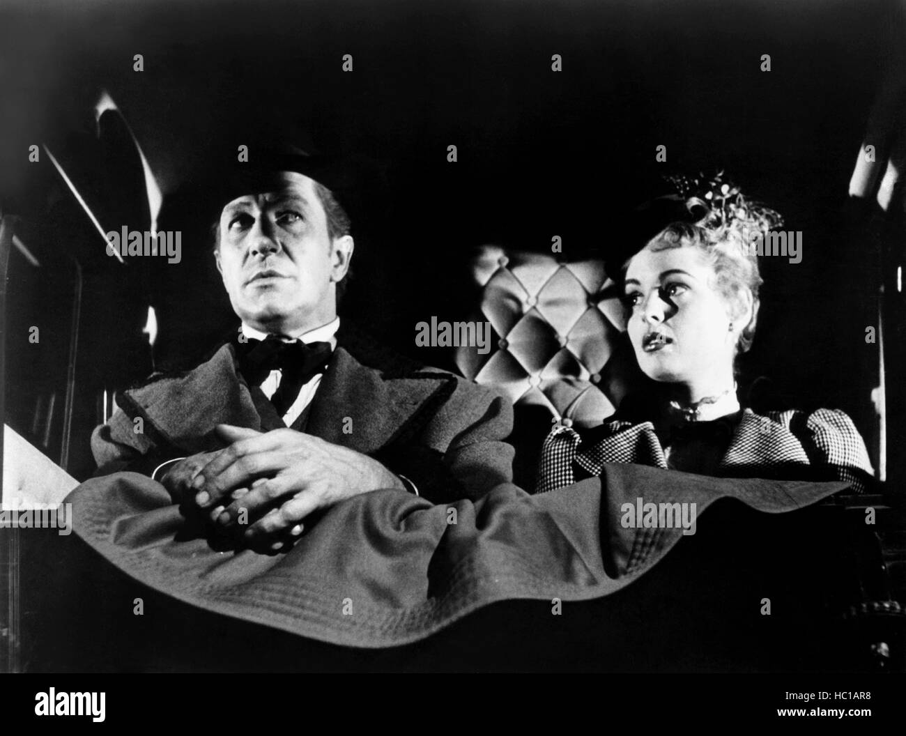 THE MAD MAGICIAN, from left, Vincent Price, Mary Murphy, 1954 Stock ...