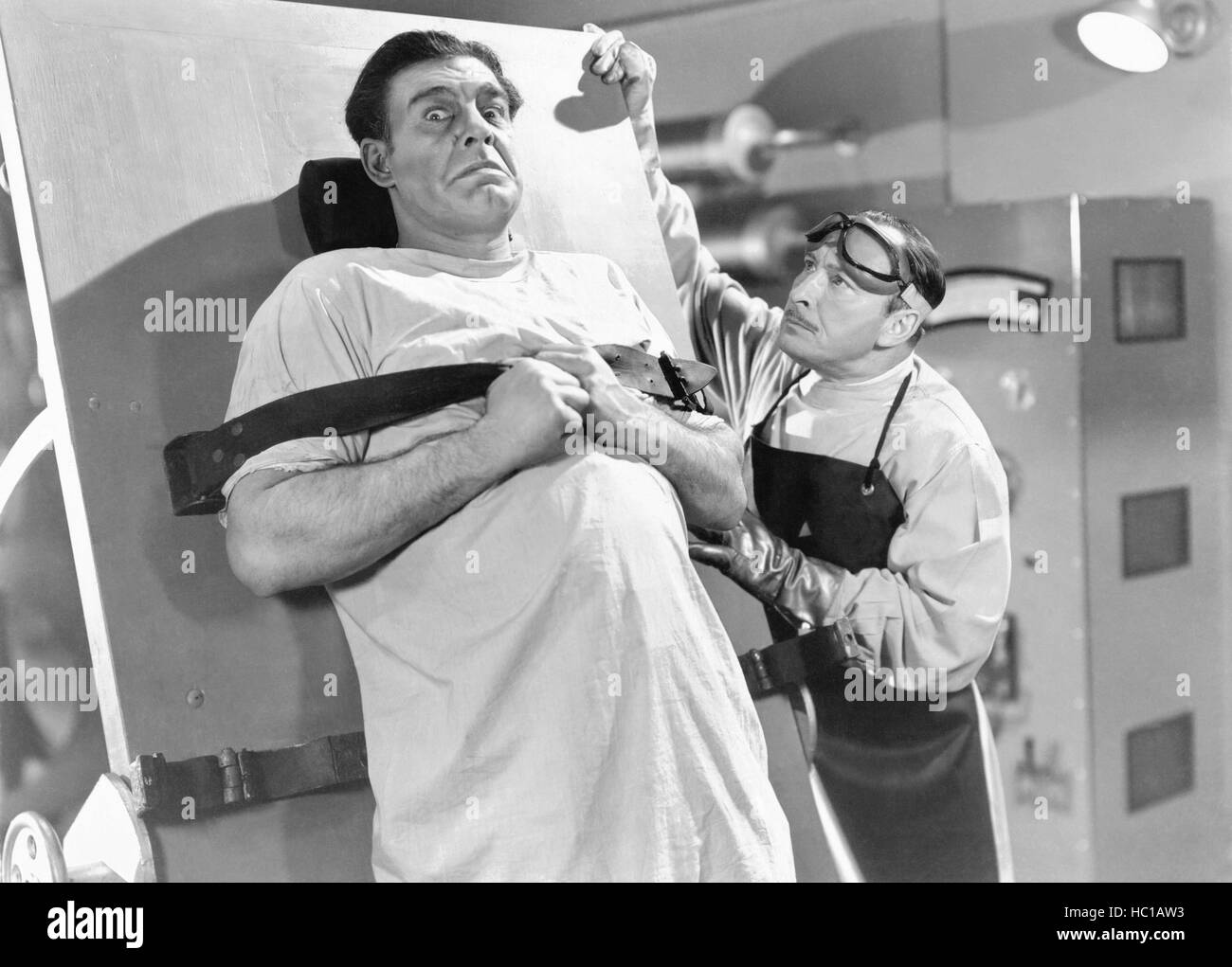 MAN MADE MONSTER, from left, Lon Chaney, Jr., Lionel Atwill, 1941 Stock ...