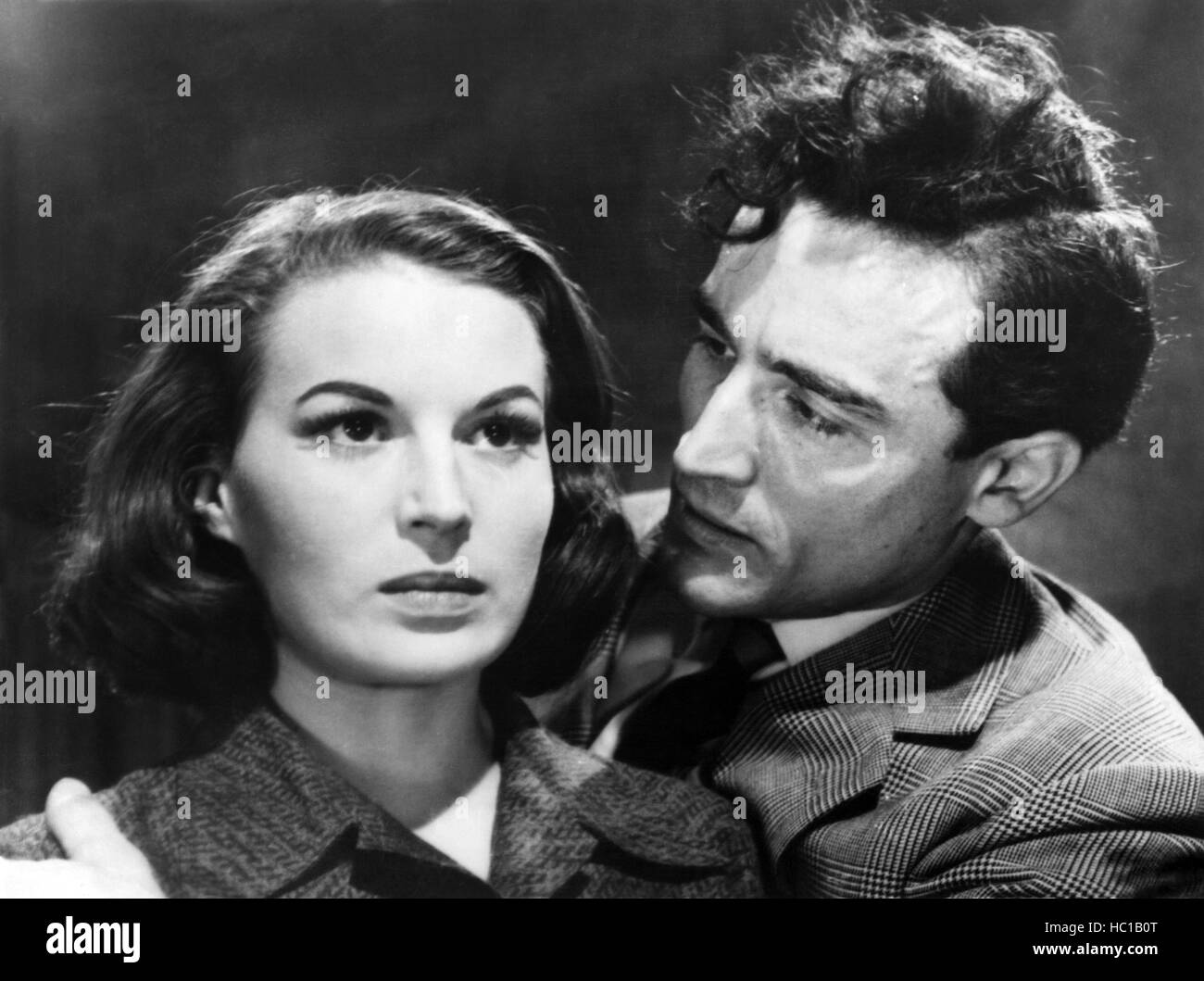 MAMBO, from left: Silvana Mangano, Vittorio Gassman, 1954 Stock Photo ...