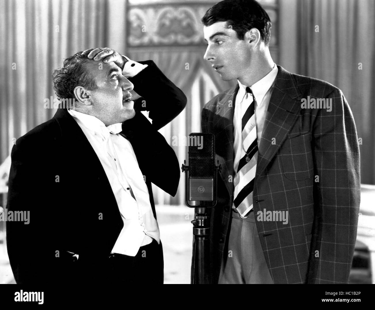 MANHATTAN MERRY-GO-ROUND, Henry Armetta, Joe DiMaggio, 1937 Stock Photo ...