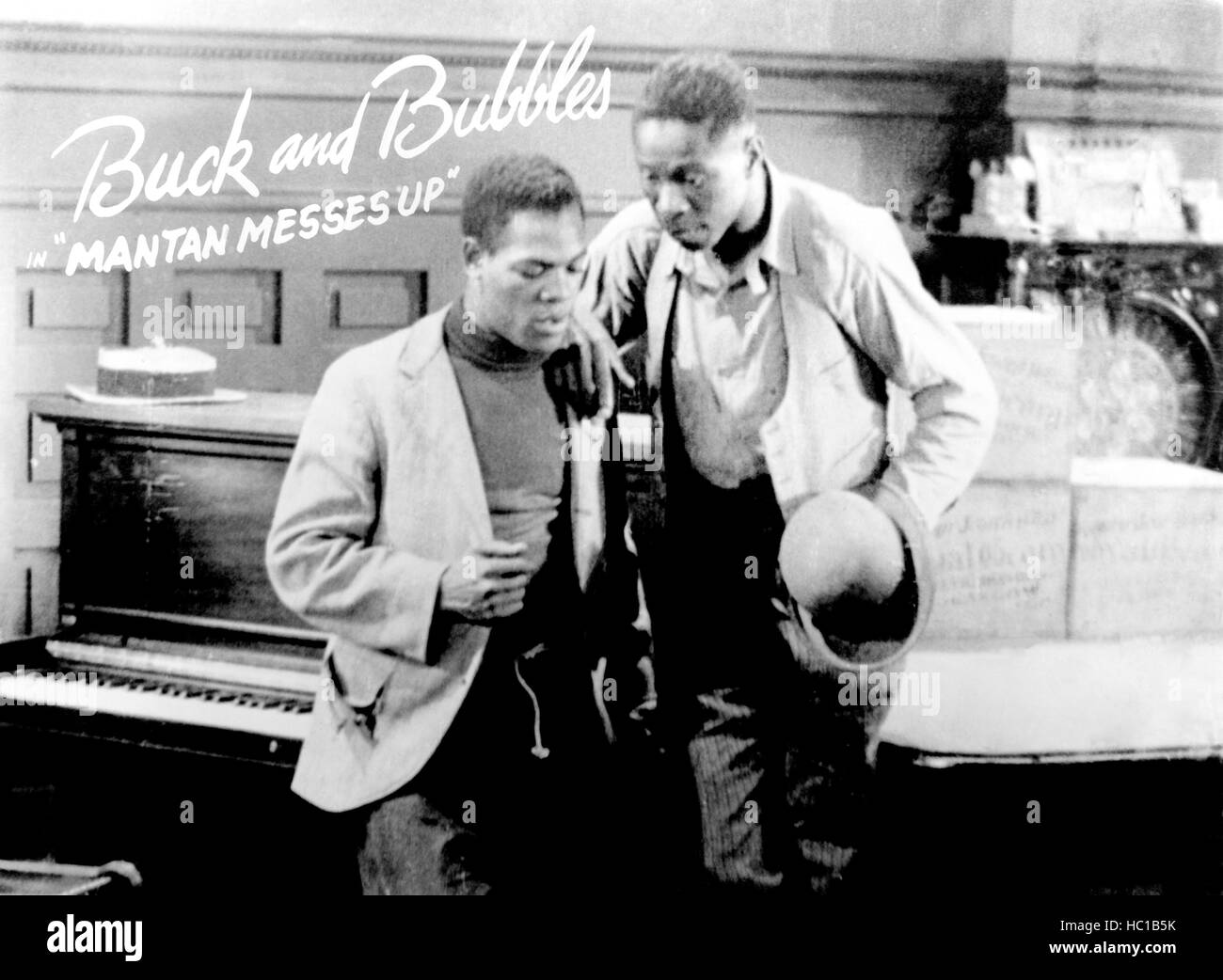 MANTAN MESSES UP, Buck and Bubbles (from left, Ford Washington Lee ...