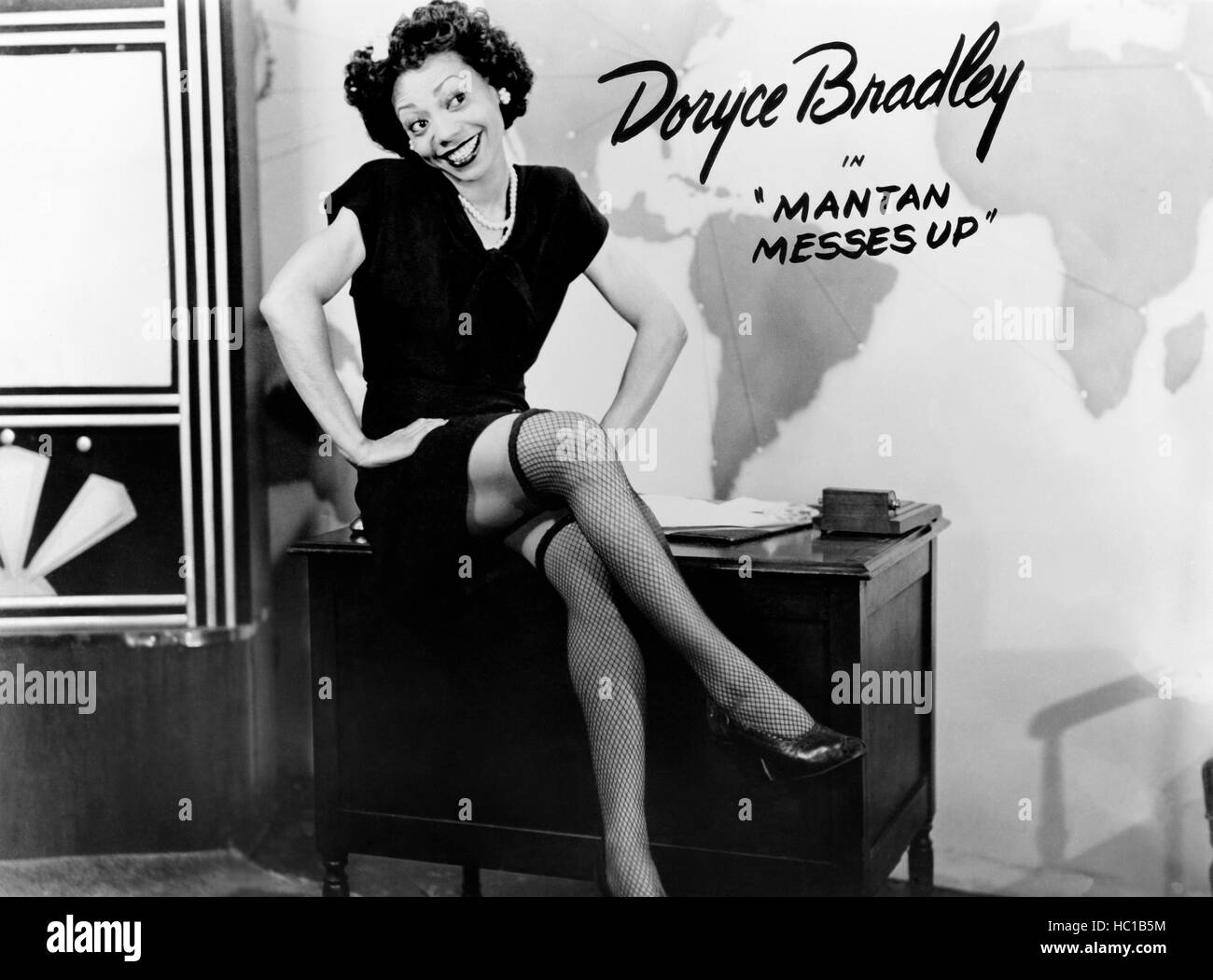 MANTAN MESSES UP, Doryce Bradley, 1946 Stock Photo - Alamy