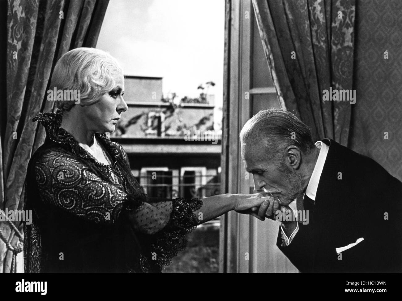 A MATTER OF TIME, from left, Ingrid Bergman, Charles Boyer, 1976 Stock ...