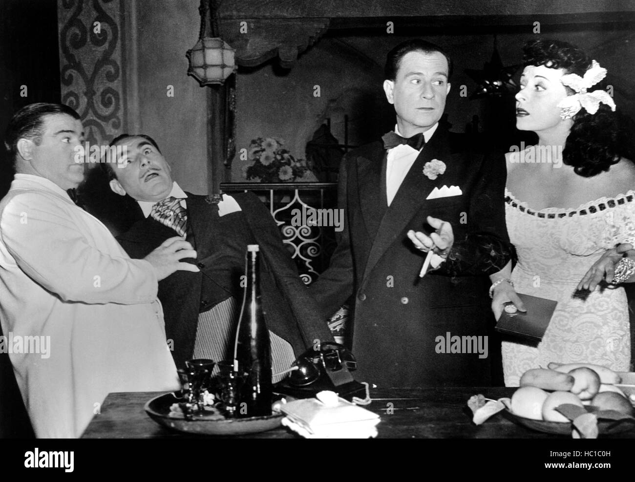 MEXICAN HAYRIDE, Lou Costello, Fritz Feld, Bud Abbott, Luba Malina ...