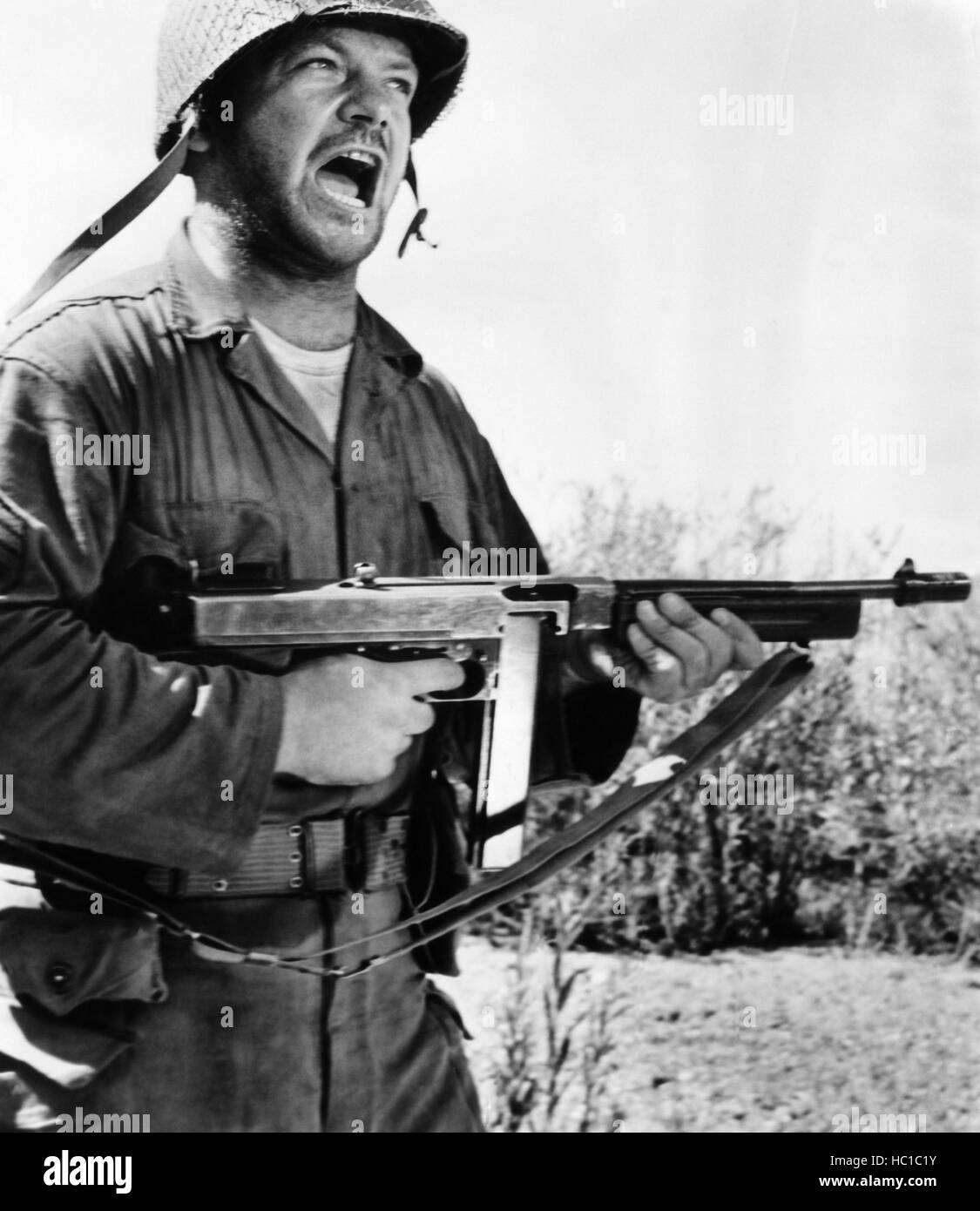 MEN IN WAR, Aldo Ray, 1957 Stock Photo - Alamy