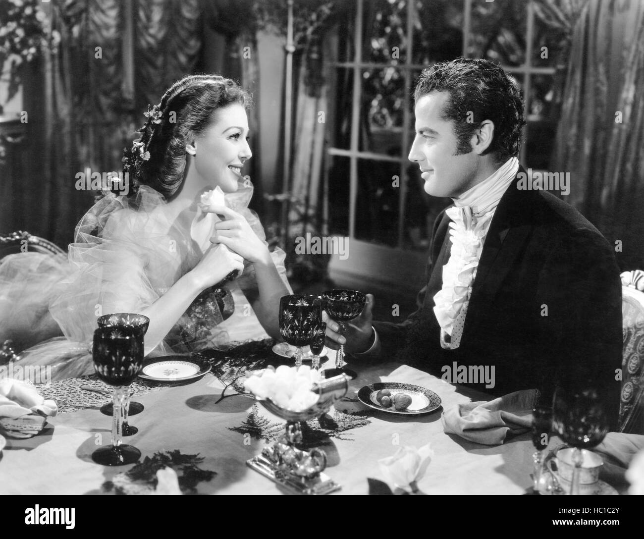 THE MEN IN HER LIFE, from left: Loretta Young, Shepperd Strudwick (aka ...