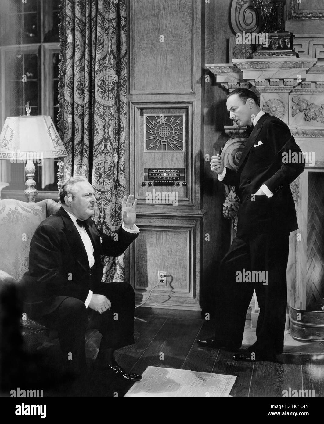 MEET JOHN DOE, from left, Edward Arnold, Rod La Roque, 1941 Stock Photo ...