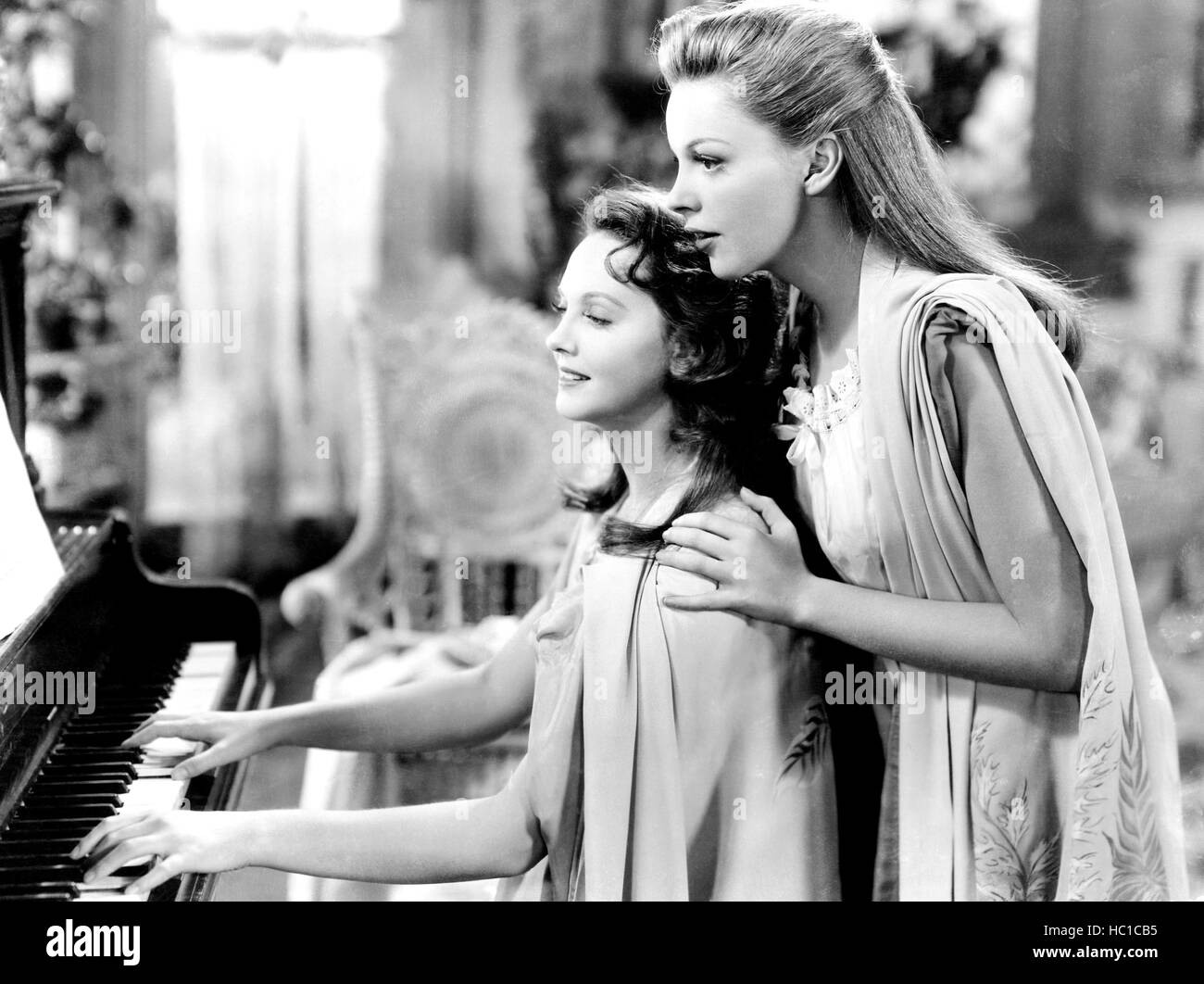 MEET ME IN ST. LOUIS, Lucille Bremer, Judy Garland, 1944 Stock Photo ...