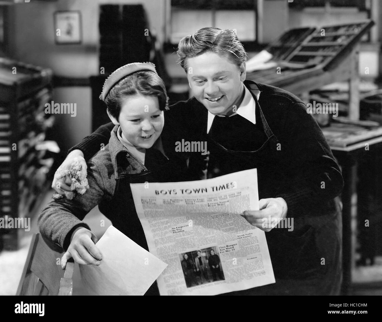 MEN OF BOYS TOWN, Bobs Watson, Mickey Rooney, 1941 Stock Photo - Alamy