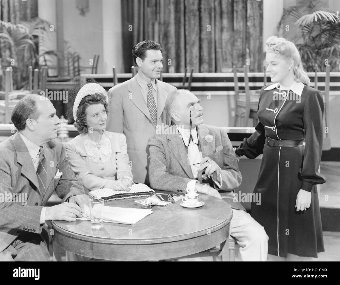 MELODY PARADE, from left: Tim Ryan, Irene Ryan, Eddie Quillan, Andre ...