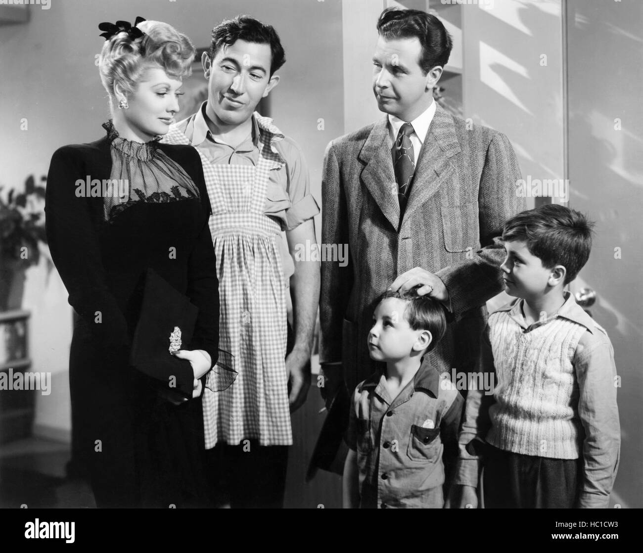 MEET THE PEOPLE, from left, Lucille Ball, Rags Ragland, Dick Powell ...