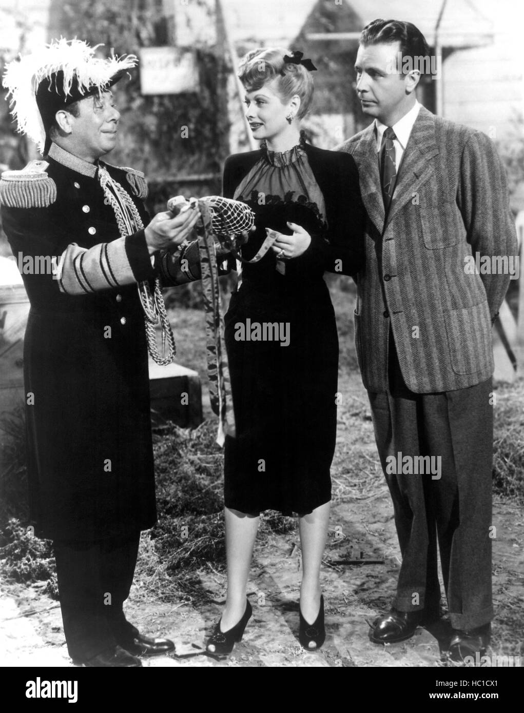MEET THE PEOPLE, Bert Lahr, Lucille Ball, Dick Powell, 1944 Stock Photo ...