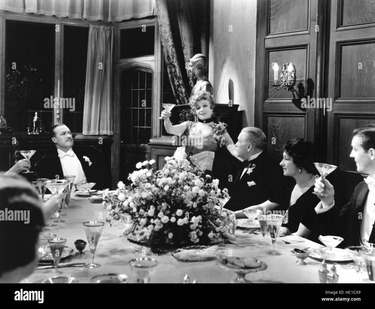 MEET THE MAYOR, (aka A FOOL'S ADVICE), Hale Hamilton (at head of table ...